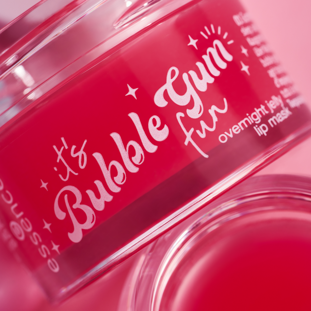 it's Bubble Gum fun overnight jelly lip mask – essence makeup
