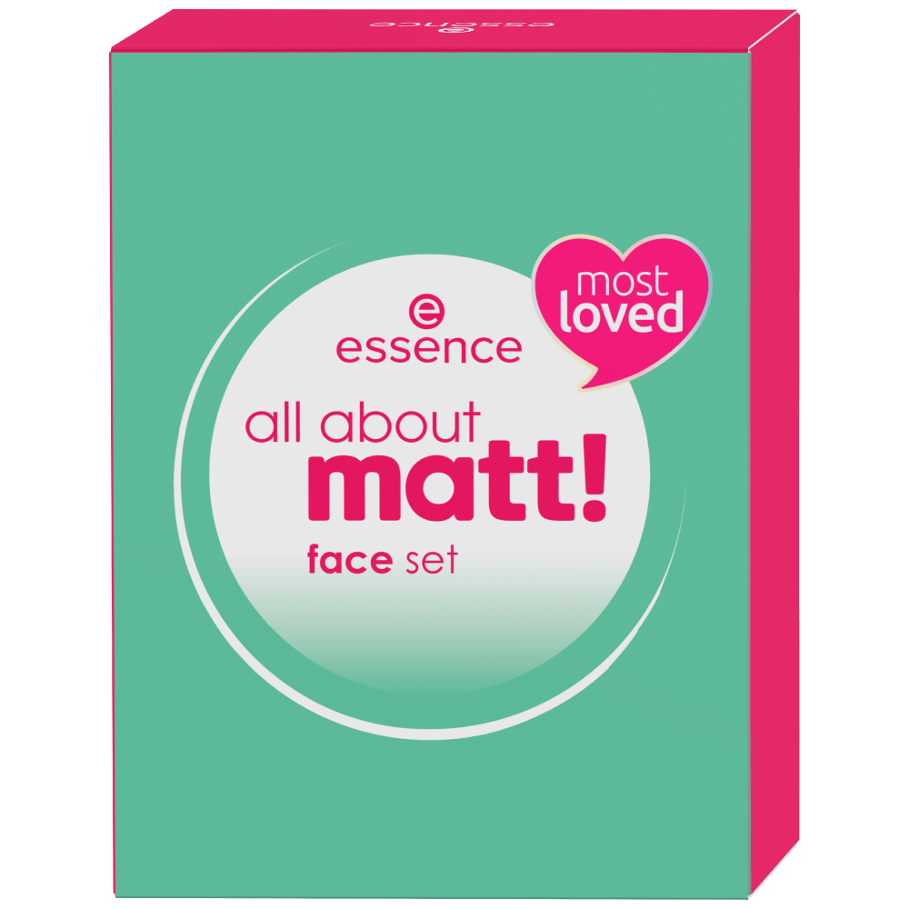 all about matt! face set – essence makeup