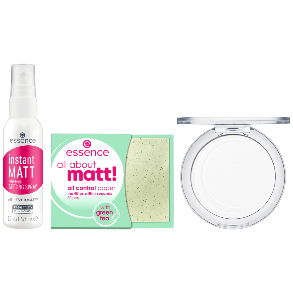 all about matt! face set – essence makeup