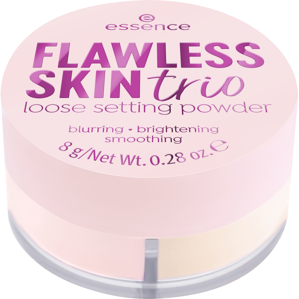 FLAWLESS SKIN trio loose setting powder – essence makeup