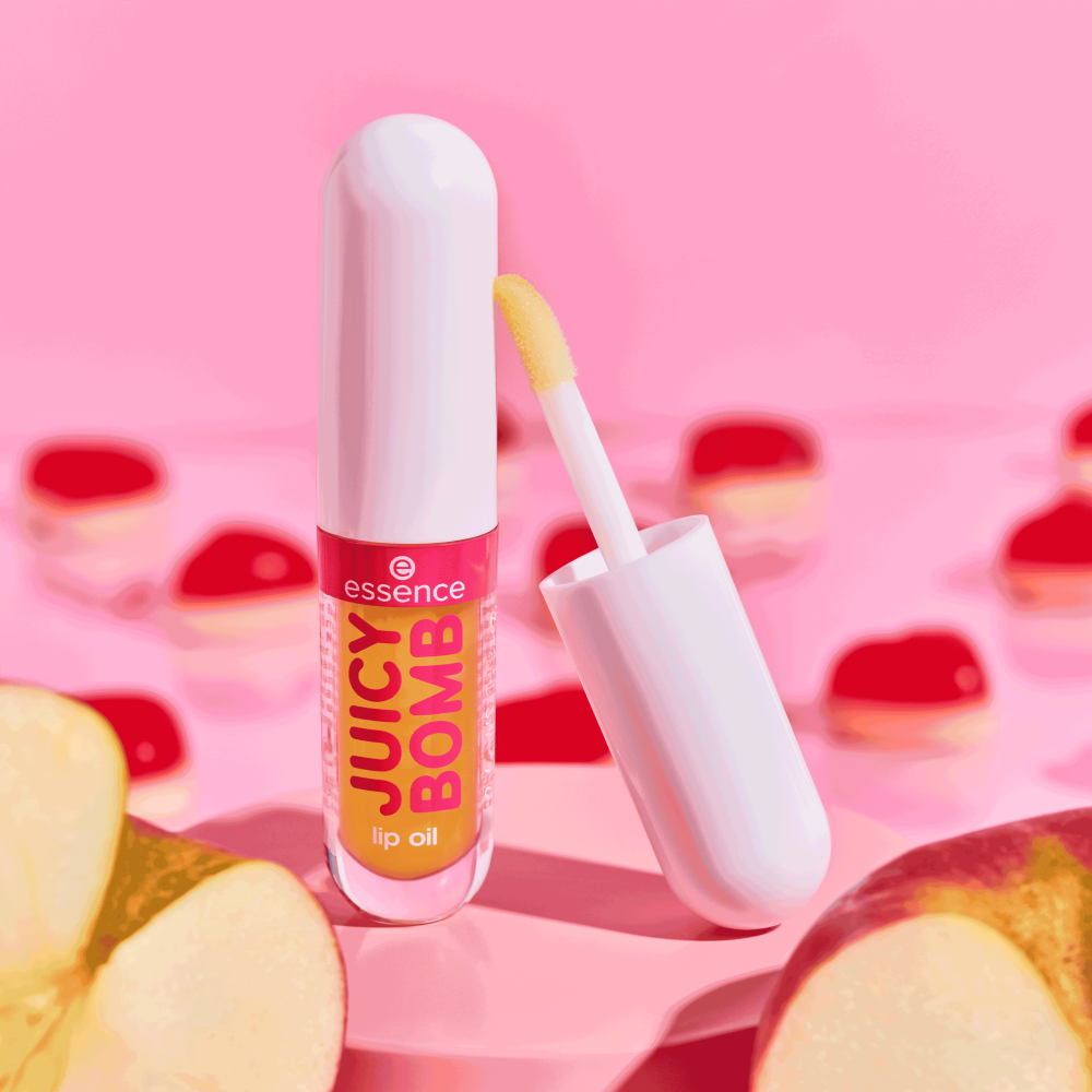 JUICY BOMB PARTY lip oil – essence makeup