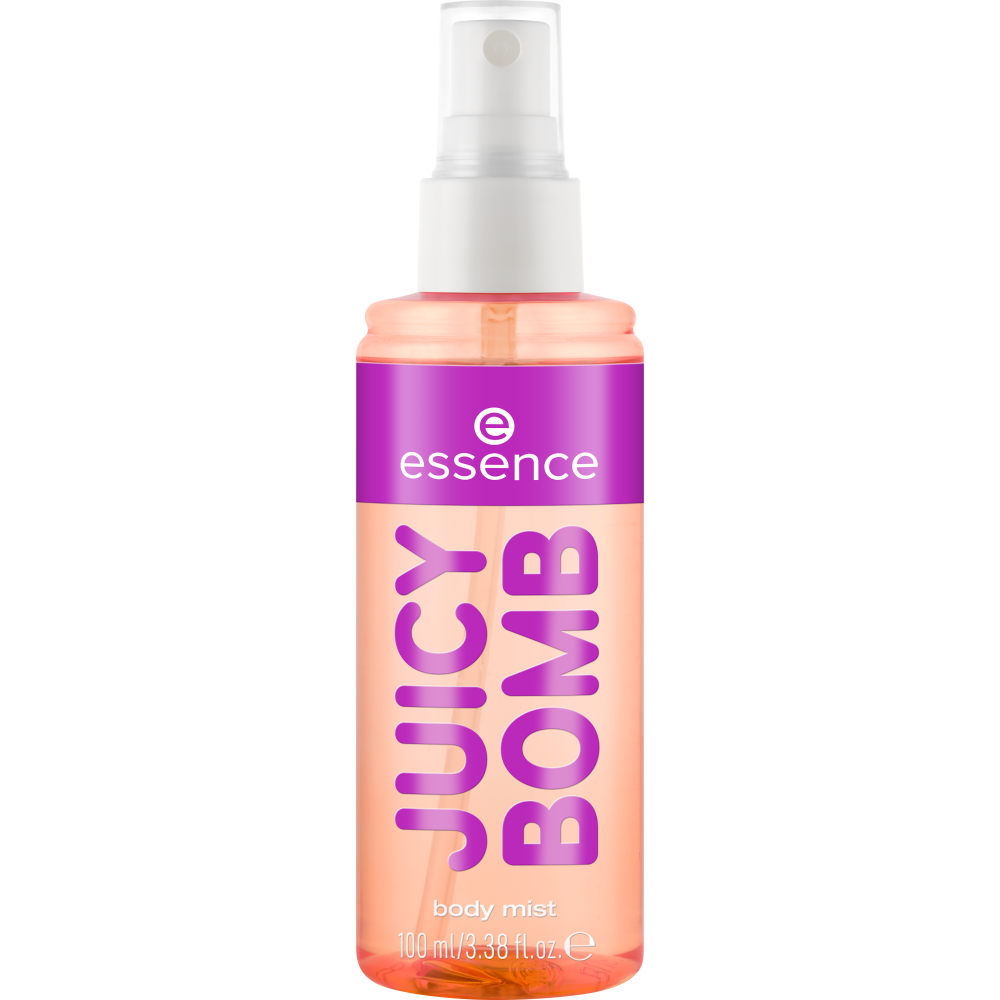 JUICY BOMB body mist – essence makeup